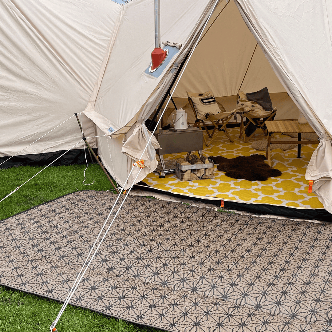 Aztec Reversible Indoor Outdoor Rectangular Mat – glawning